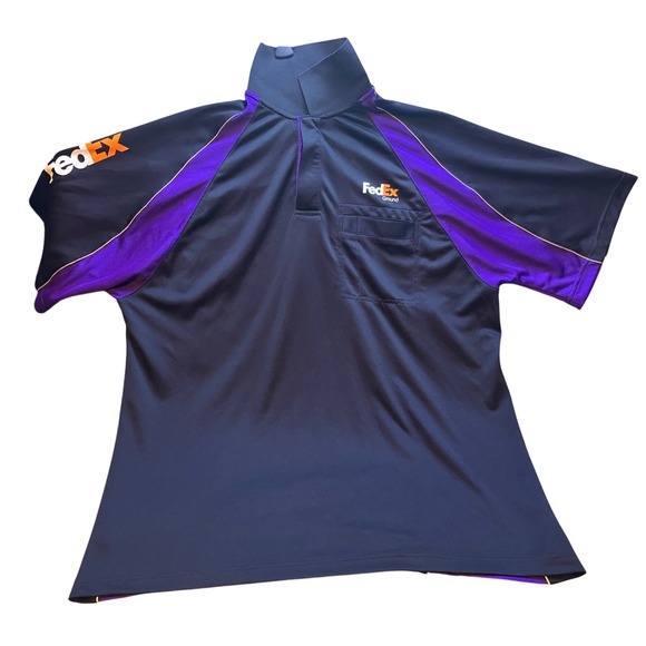 FedEx | Shirts | Fedex Shirt Mens Extra Large Ground Work Uniform Polo ...